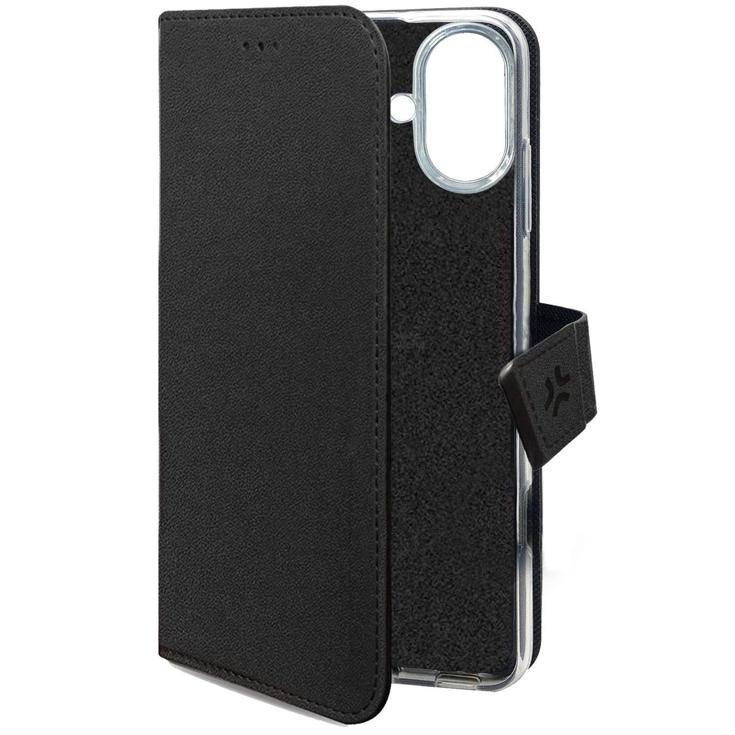 Wally Wallet Case iPhone 16e Black
