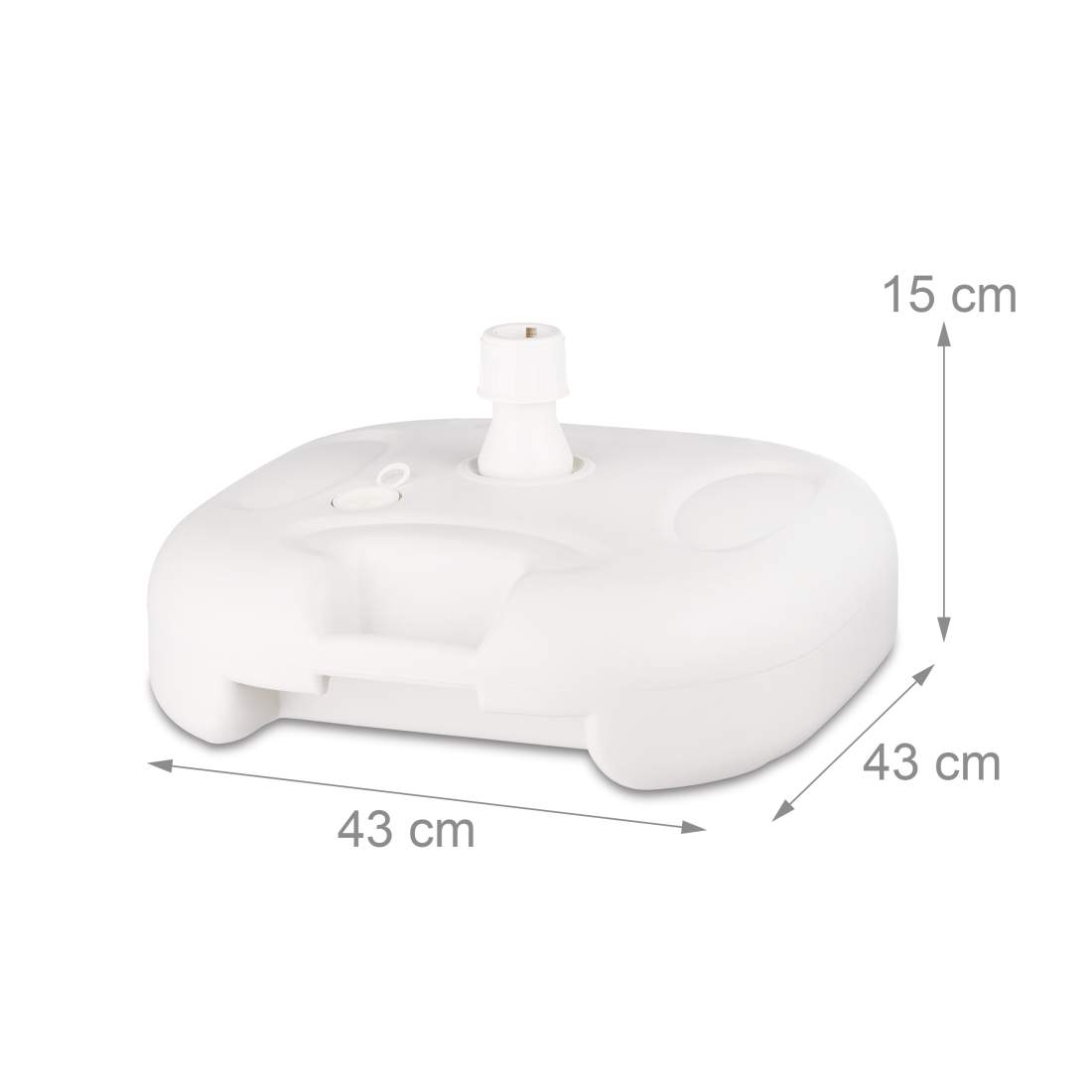 Parasol foot plastic