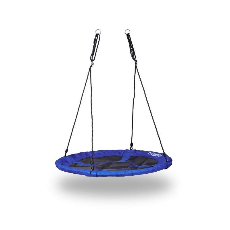 Round bird bow swing with closed seat