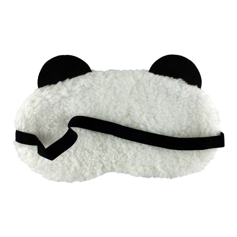 Innocent Panda, Fluffy Sleep Mask for travel and relaxation