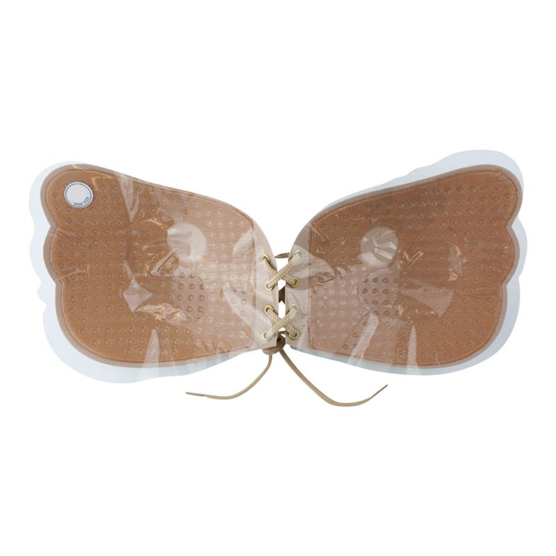 Self-adhesive Push-Up bra, Invisible support - Beige