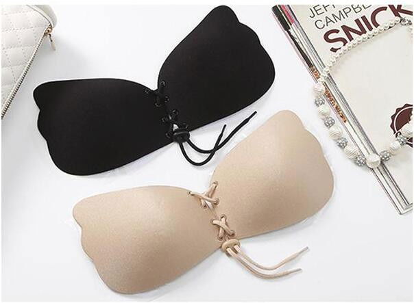 Self-adhesive Push-Up bra, Invisible support - Beige