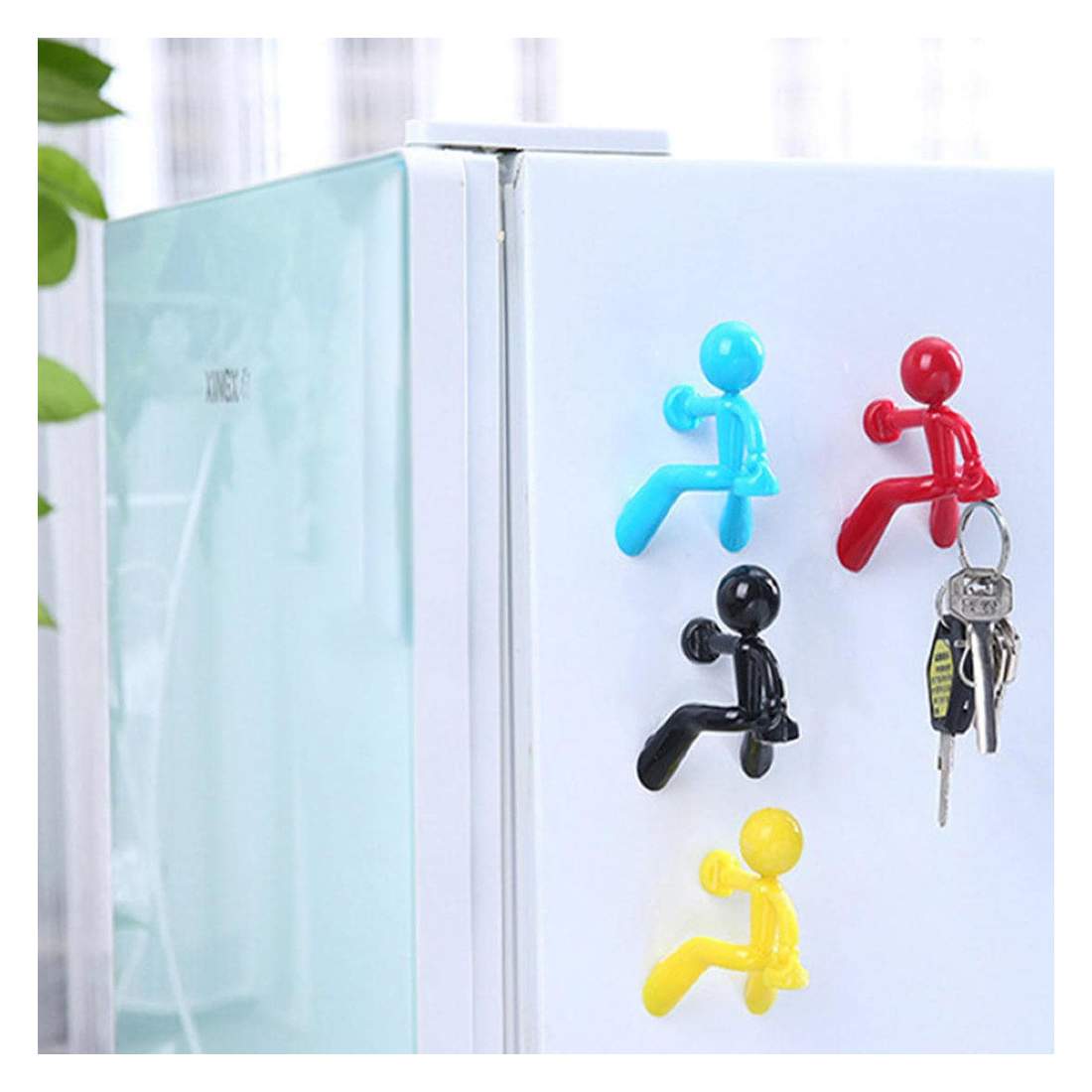 Climber Refrigerator Magnet - Red