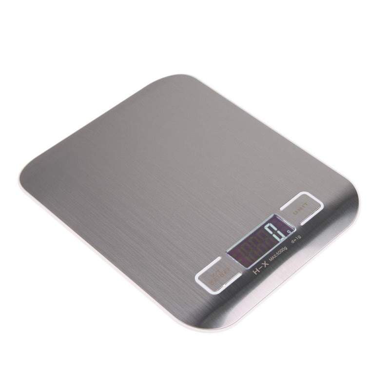 Digital Kitchen Scale in Stainless Steel