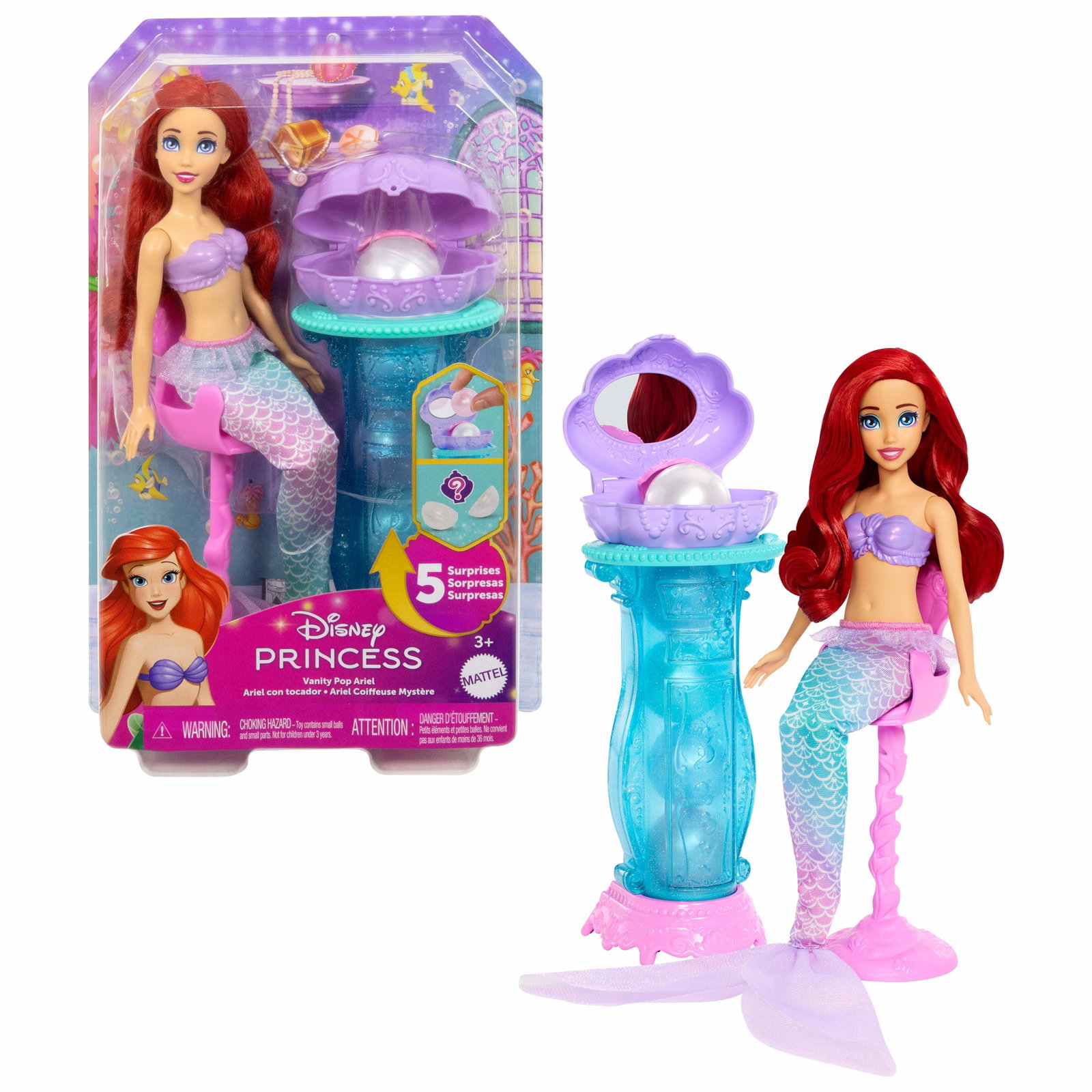 Disney Princess Ariel Mermaid Surprise Playset