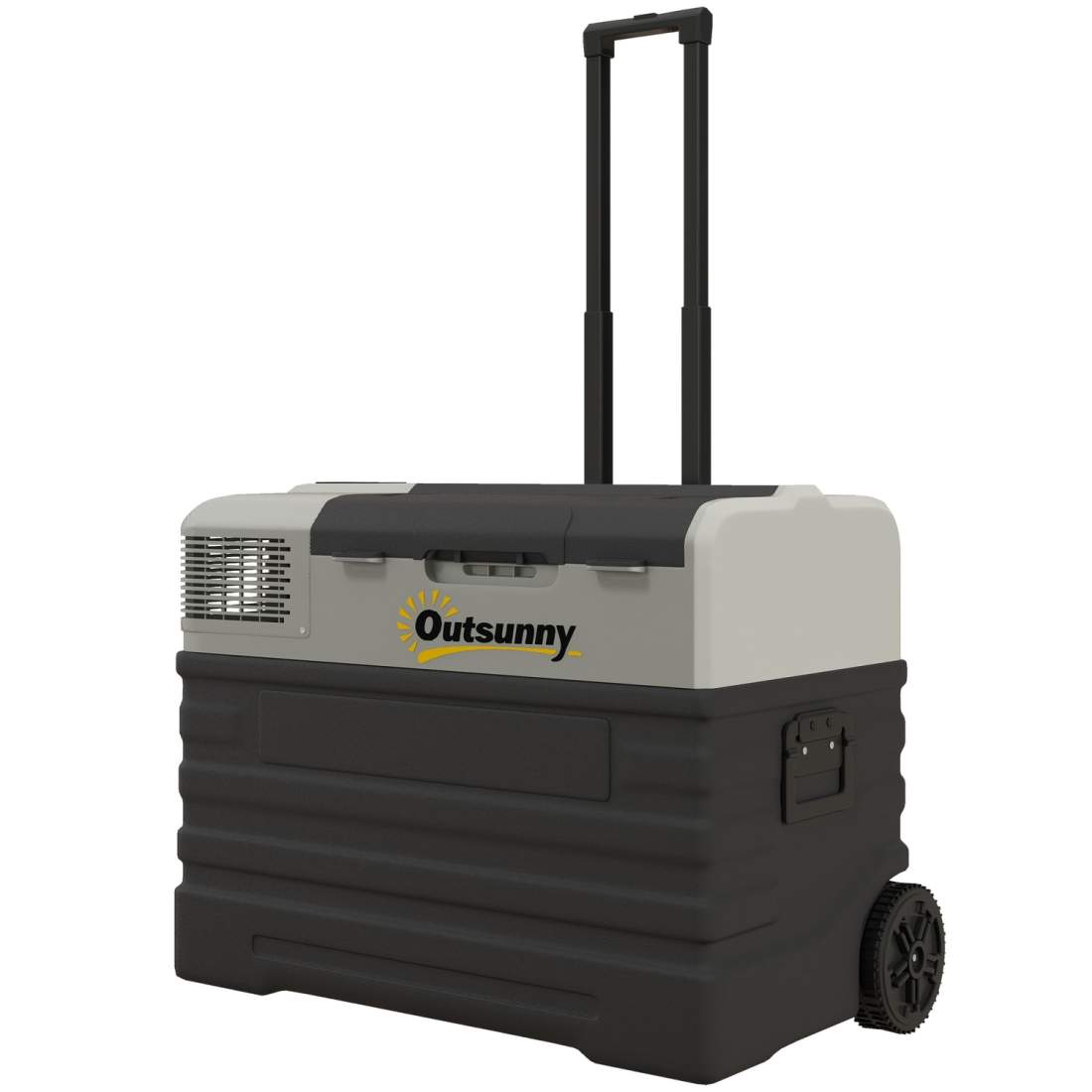 Compressor cool box 56L, car cool box 12/24V DC & 240V AC up to -20°C ...