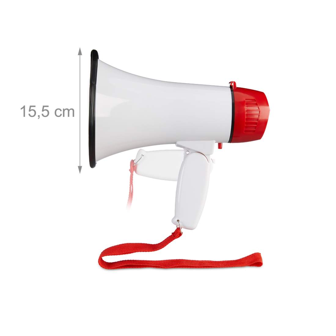 Stadium Megaphone Bullhorn Mini White Megaphone 10 Watt Football Fan ...