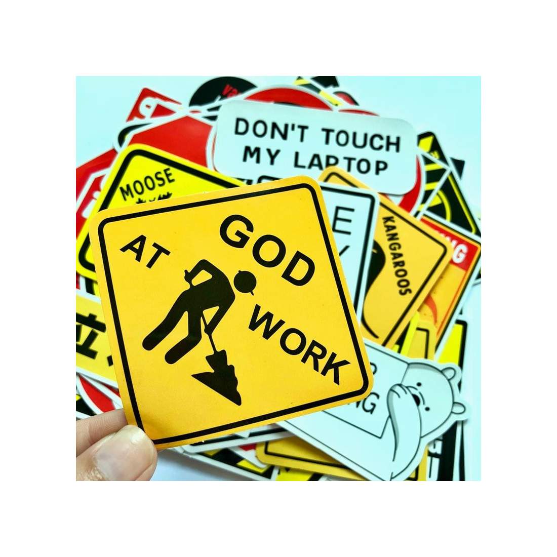 Stickers, 50 pack - Signs