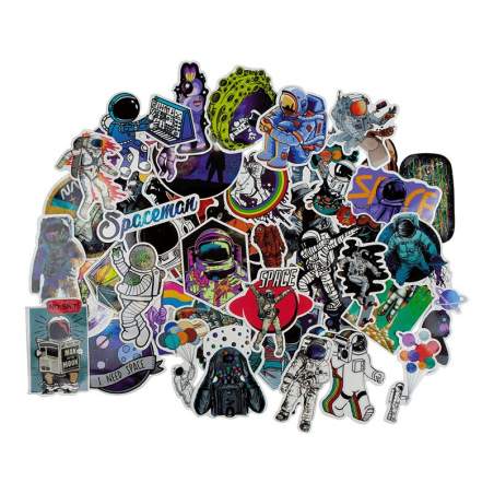 Stickers, 50 pack - Space | eStore