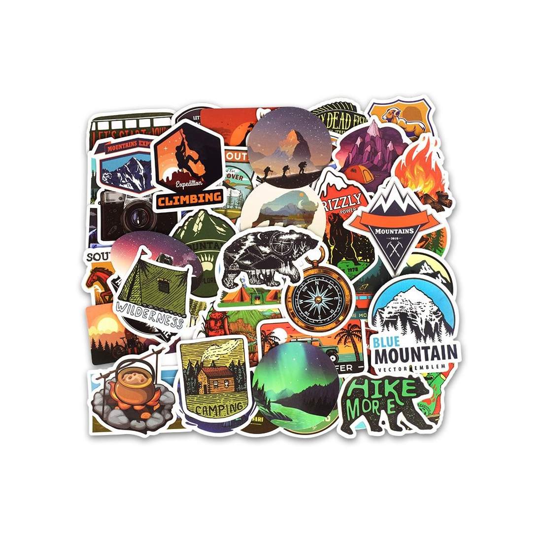 Stickers, 50 pack - Outdoor life