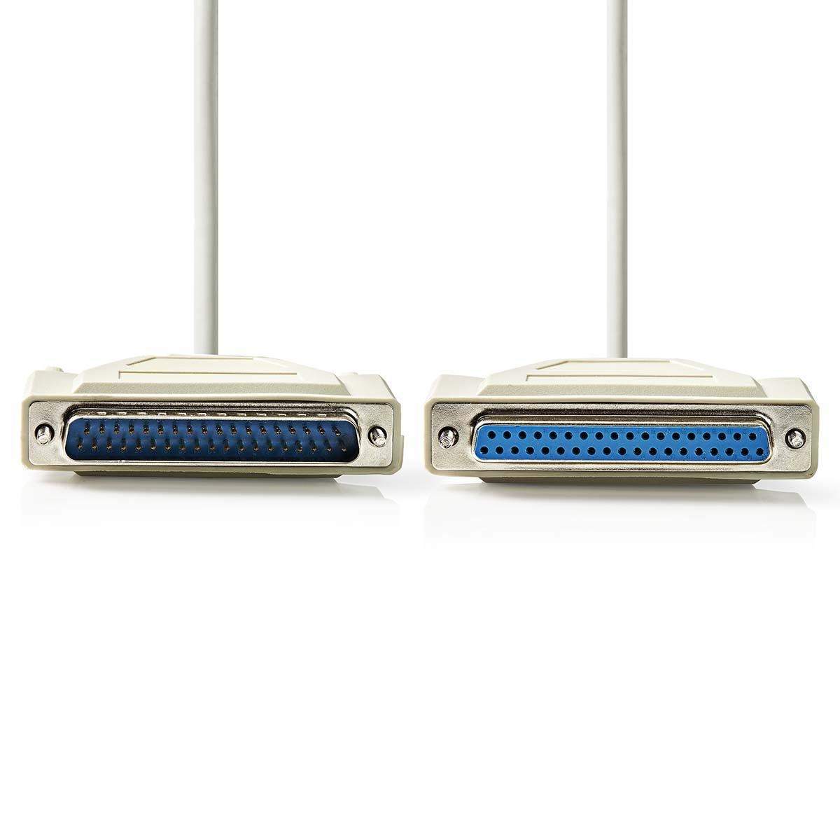 Series Cable | D-SUB 37-Pin Male | D-SUB 37-Pin Female | Nickel Plated ...