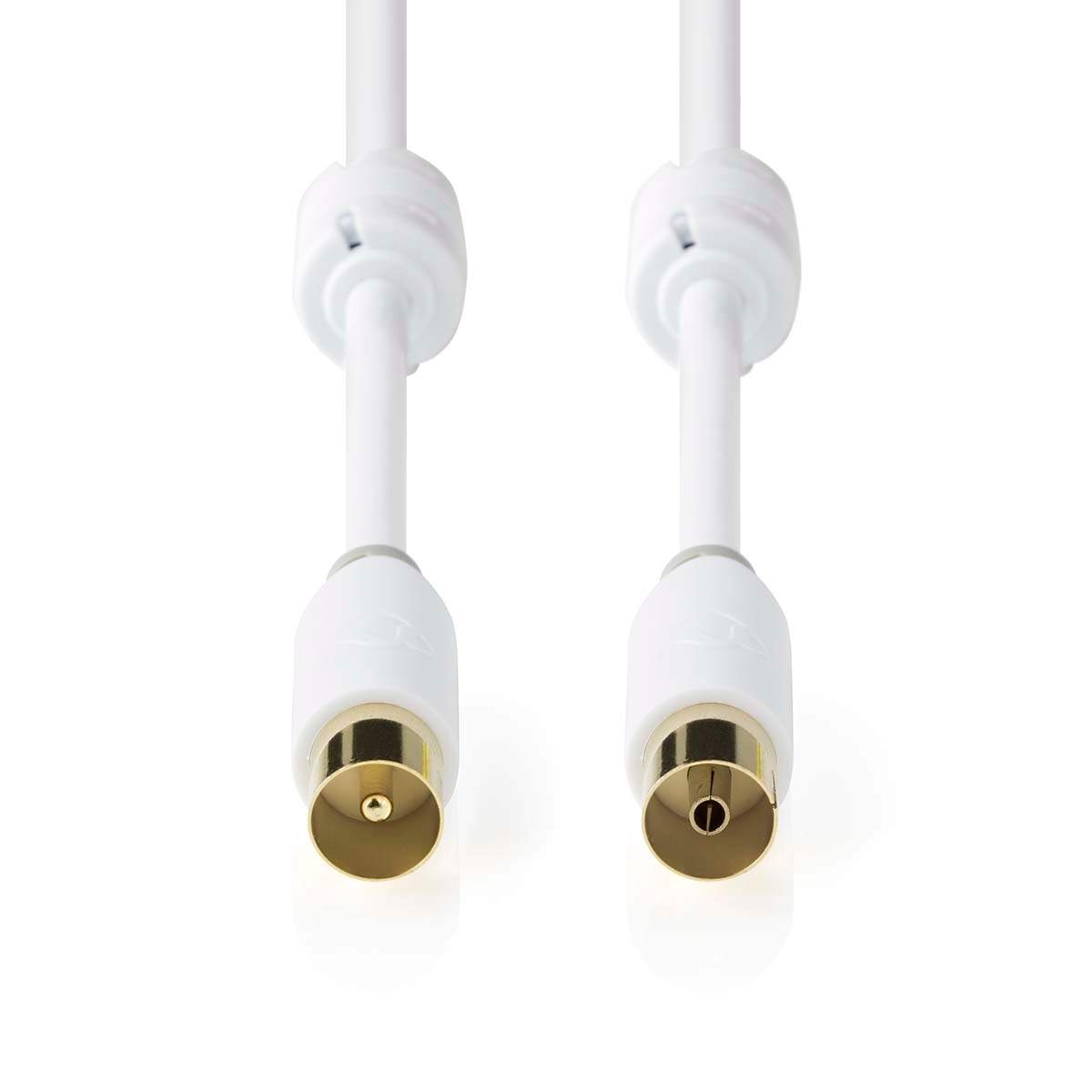 Coaxial cable | IEC (Coax) Male | IEC (Coax) Female | Gold Plated ...