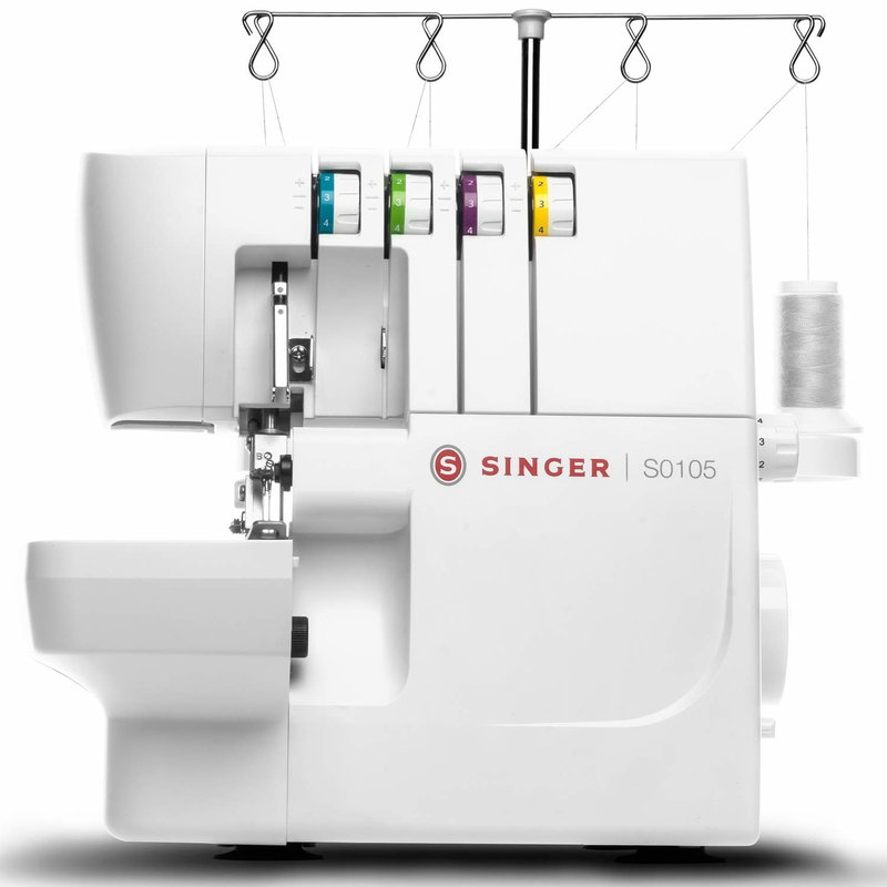 Overlock Sewing Machine – 2-4 Thread, Free Arm, Easy Threading