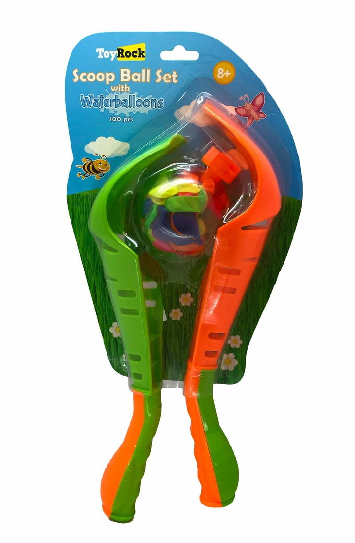 Water Balloon Launcher Set, 2 Launchers + 100 Balloons