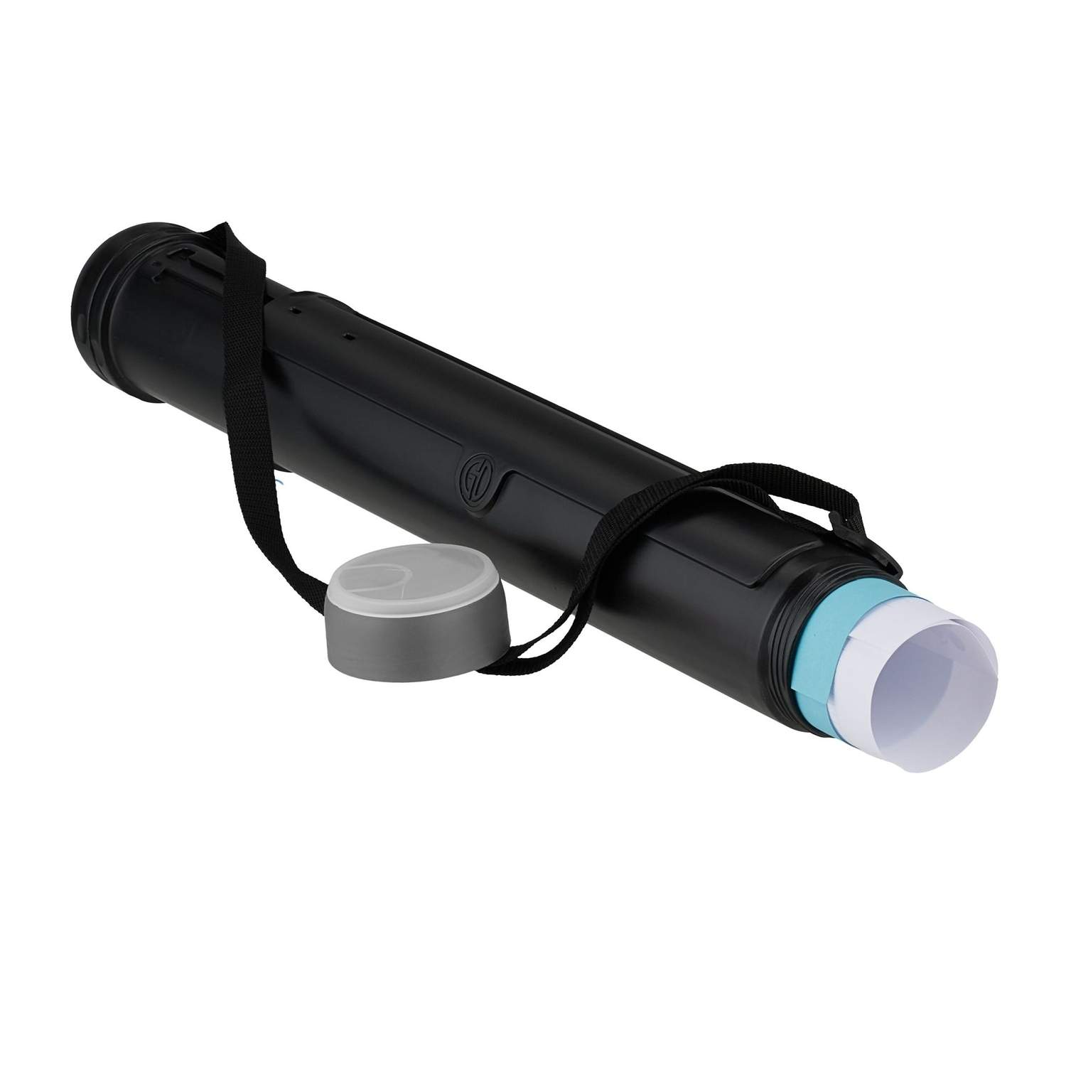 Extendable Two-Tone Poster Tube with Adjustable Strap