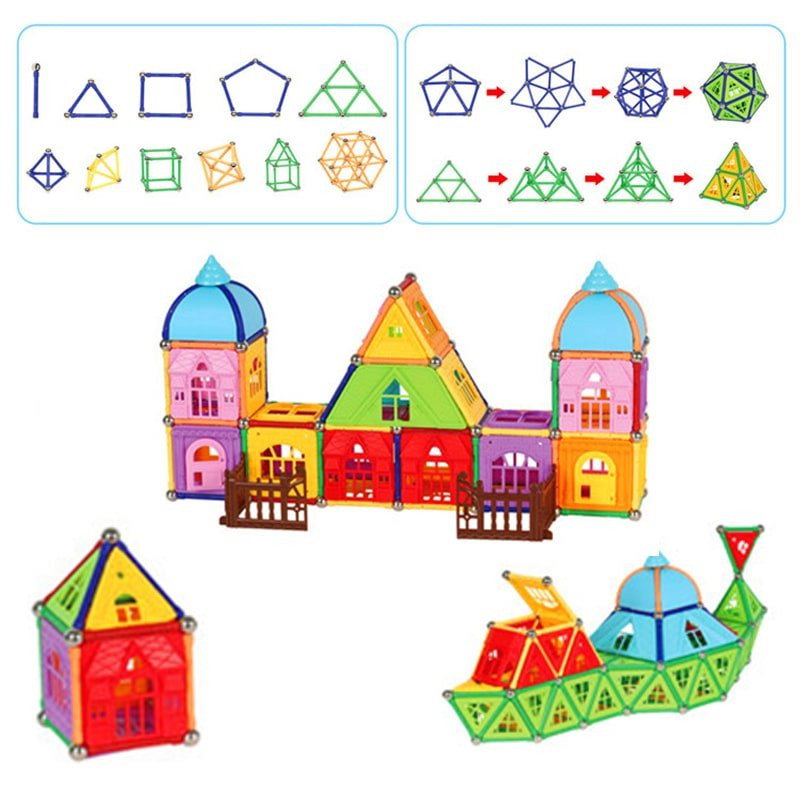 Witka, Magnetic Building Set - Castle