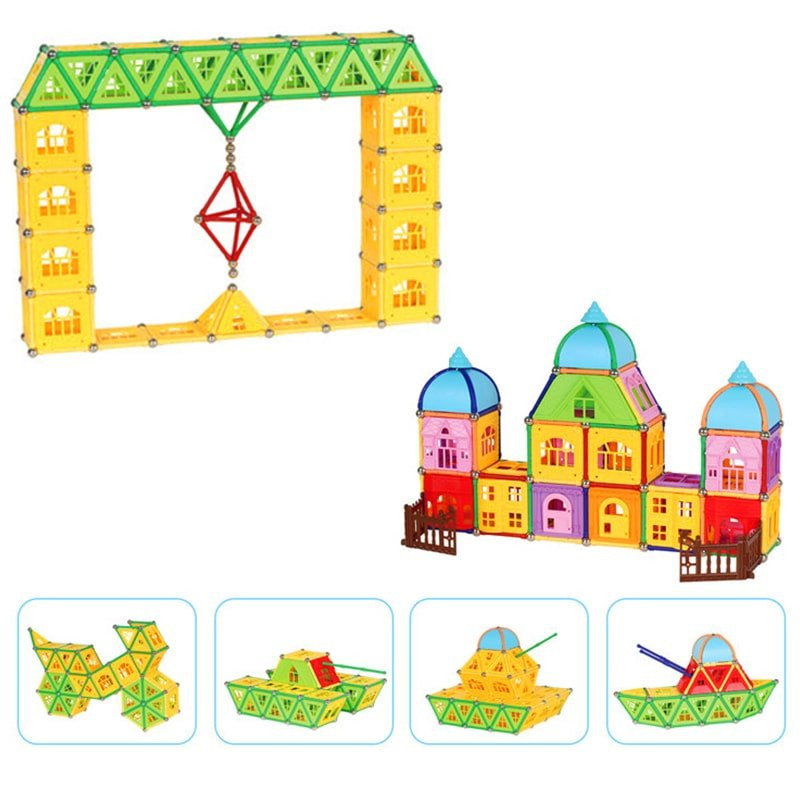 Witka, Magnetic Building Set - Castle