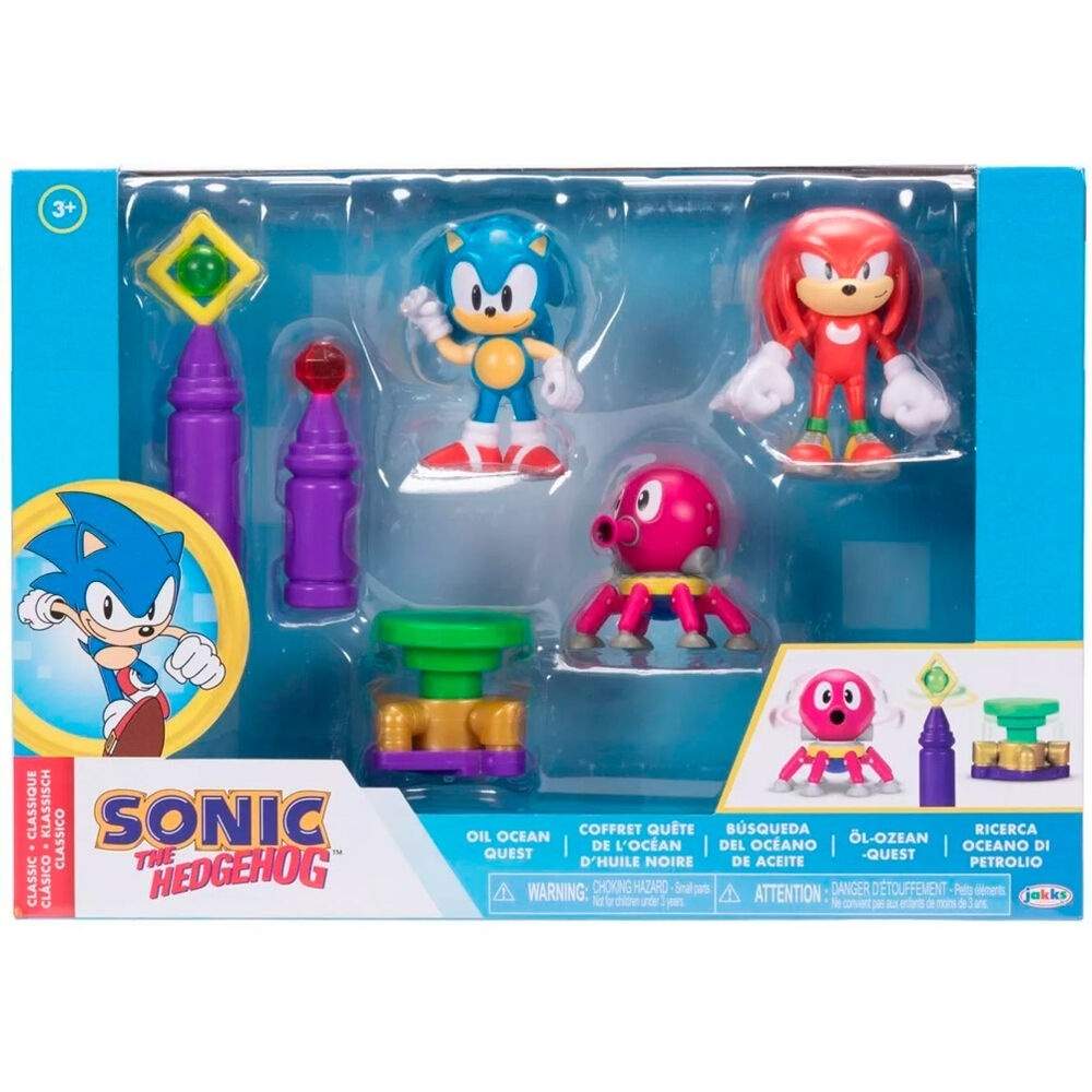 Sonic the Hedgehog Ocean Figure, 6cm Collectible Toy