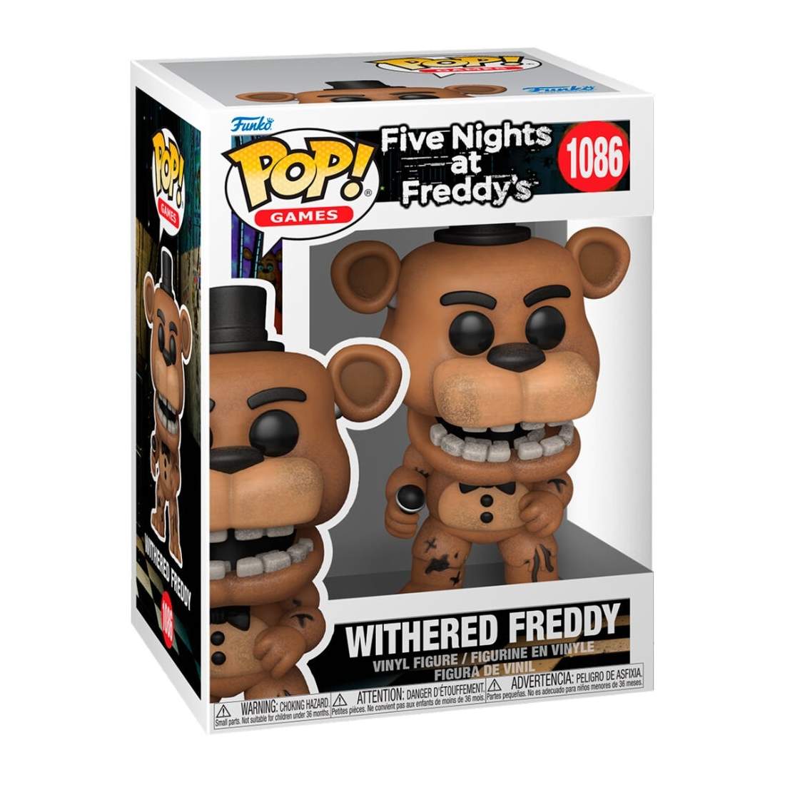 Five Nights at Freddy's Withered Freddy -toimintahahmo