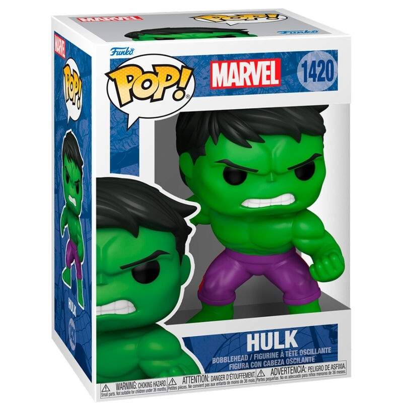 Marvel Hulk Classics Action Figure, 6-Inch Collectible Toy