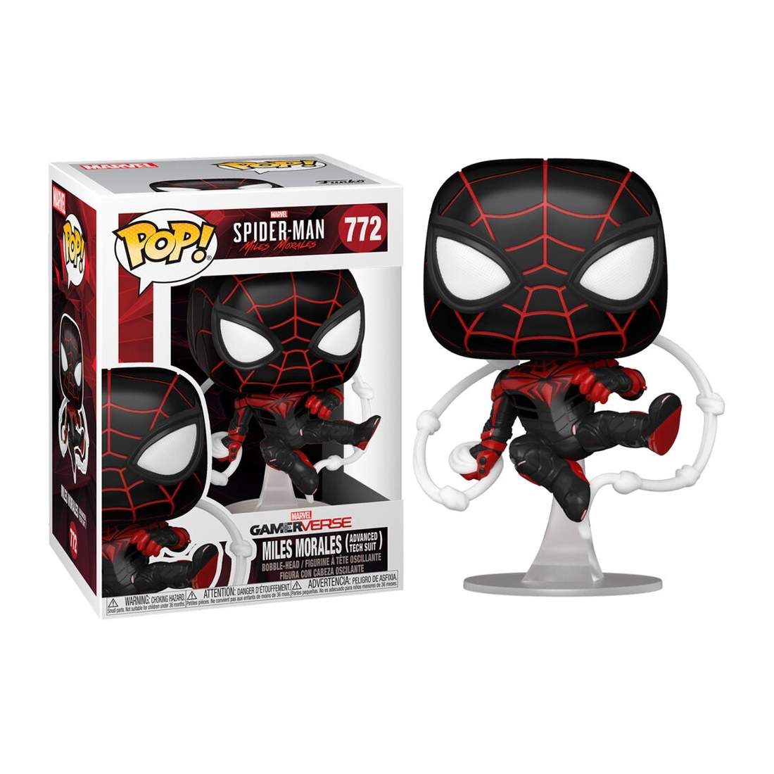 Spiderman Miles Morales Advanced Tech kostym för barn