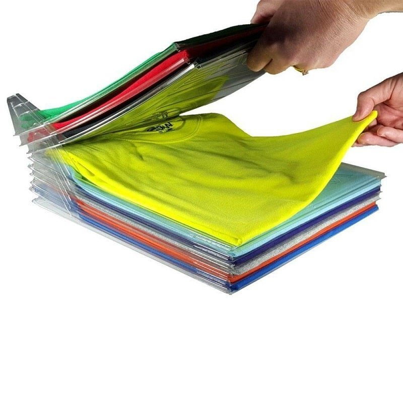 10x Folding boards for clothing organization