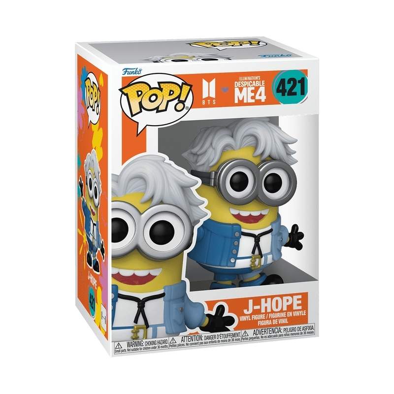 BTS x Despicable Me 4 J-Hope Funko Pop Vinyylifiguuri