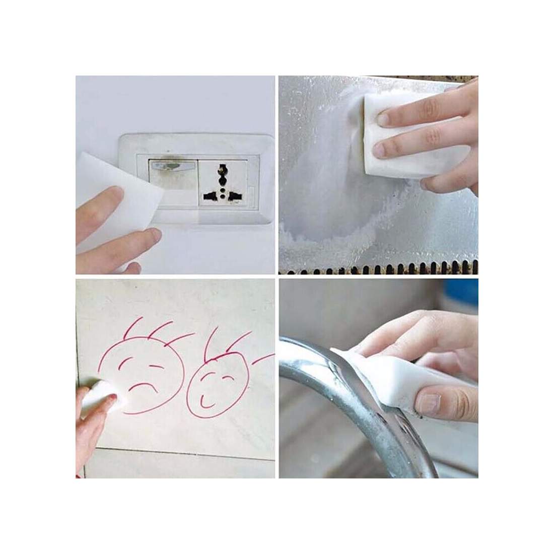 4x Magic Nano Sponge - Cleaning sponge - Non-Chemical