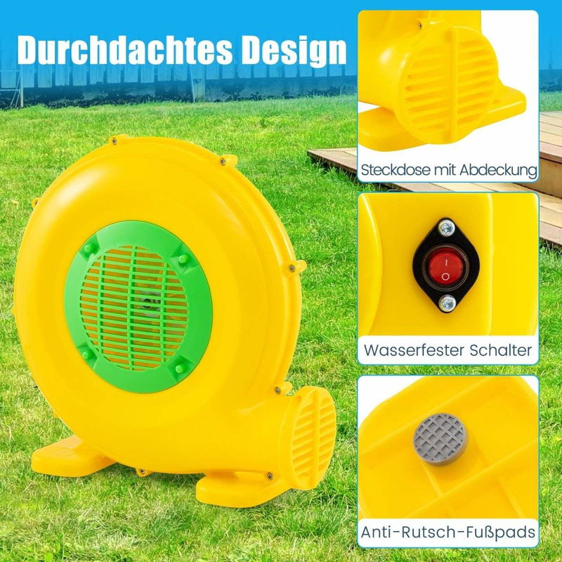 450W Bounce House Blower – High Airflow & Durable Design