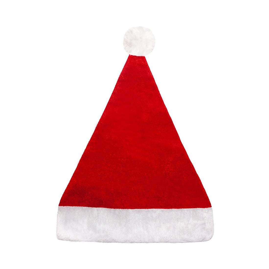 Classic Red Santa Hat with White Tassel