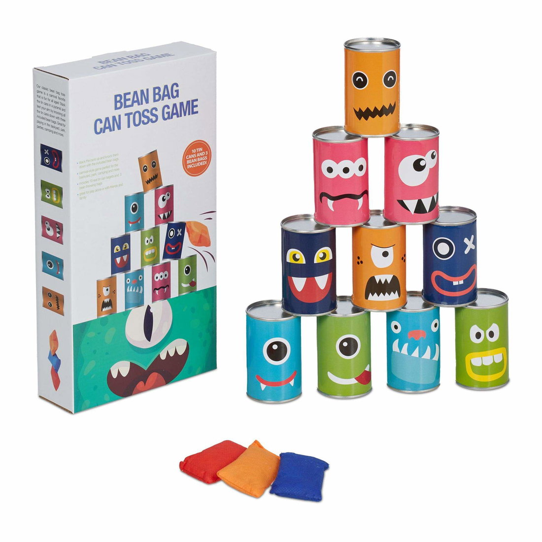 Tin Can Alley Toss Game för barn