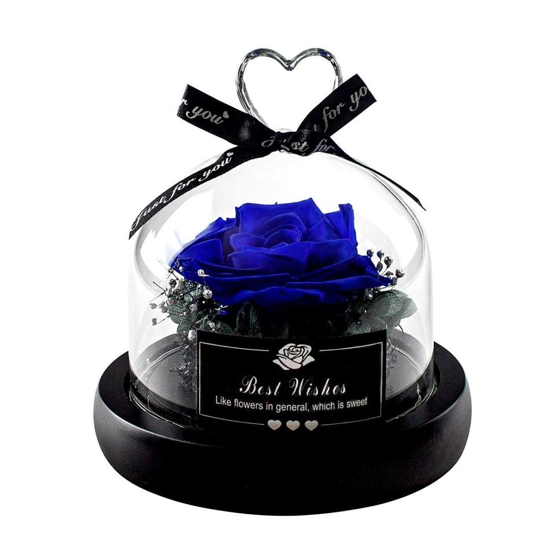 Small Infinity Rose - Blue | eStore