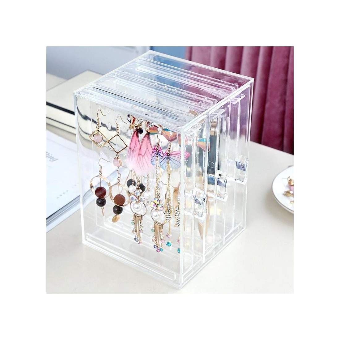 Transparent Jewelry Box