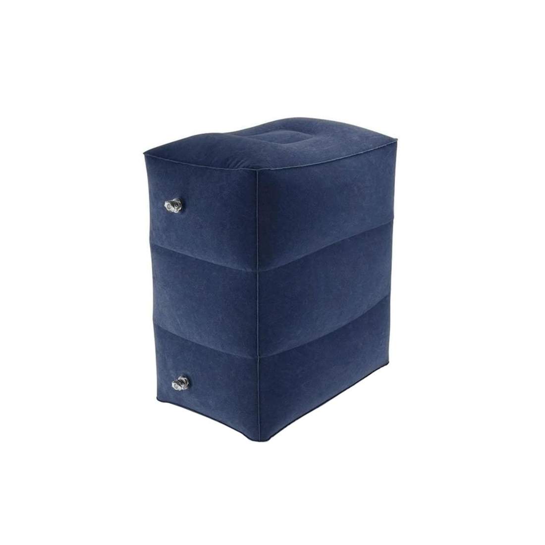 Inflatable Footstool in PVC, Dark Blue