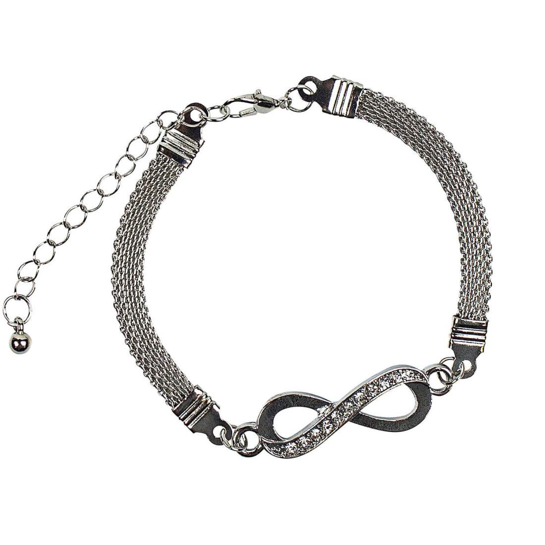 Bracelet with Infinity Symbol - Silver | eStore
