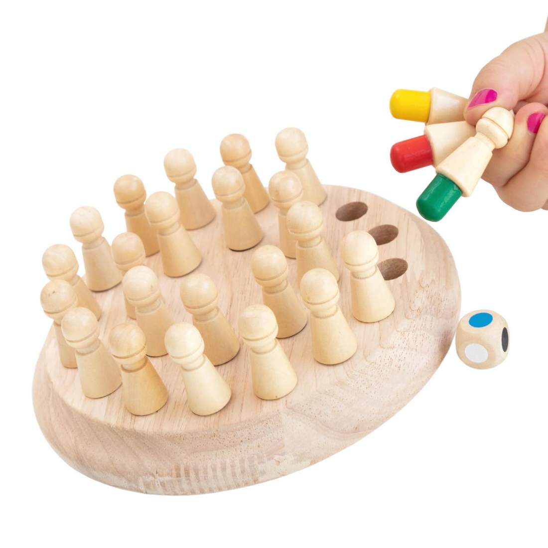 Wooden Memory Chess