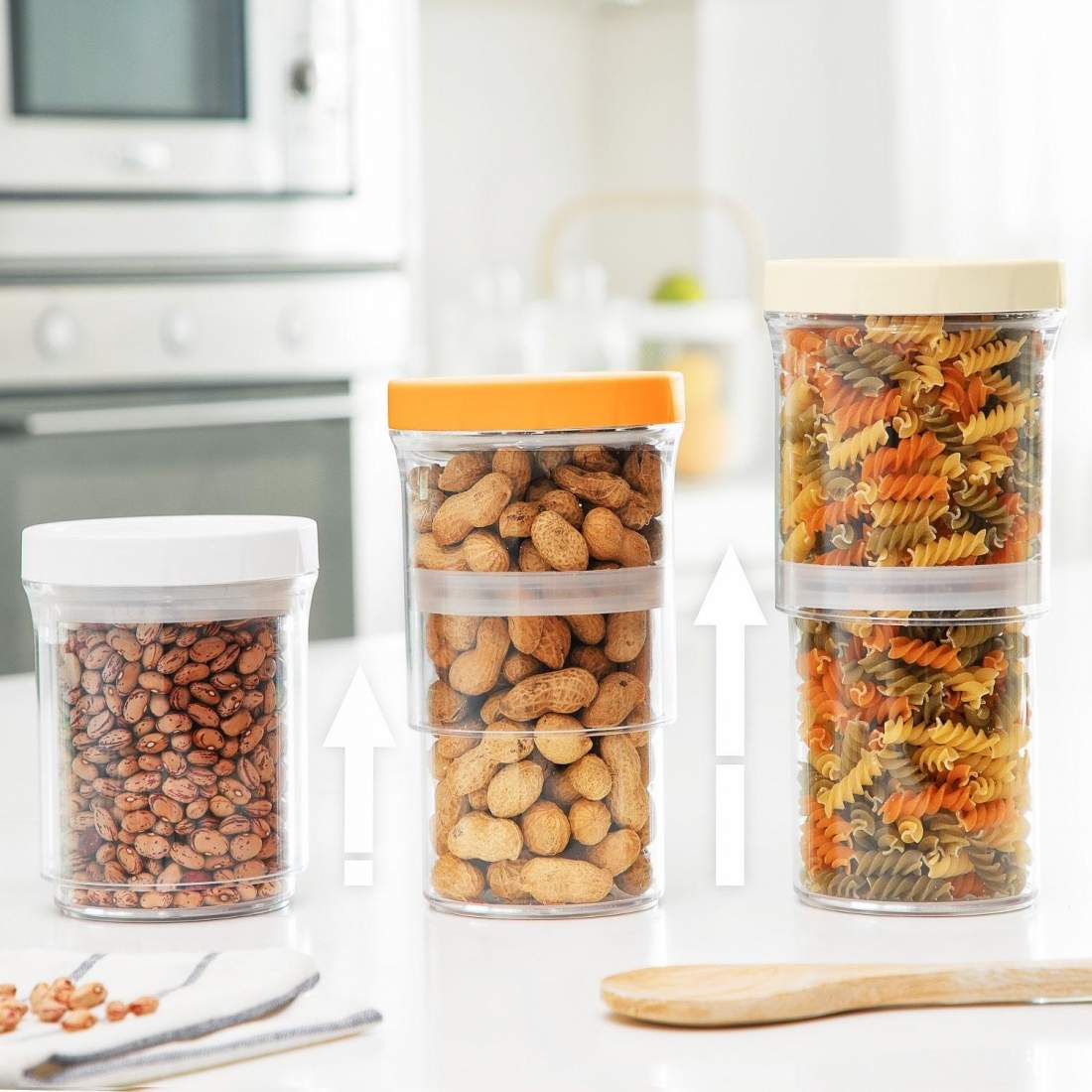 3x Adjustable Food Containers | eStore