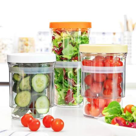 3x Adjustable Food Containers | eStore