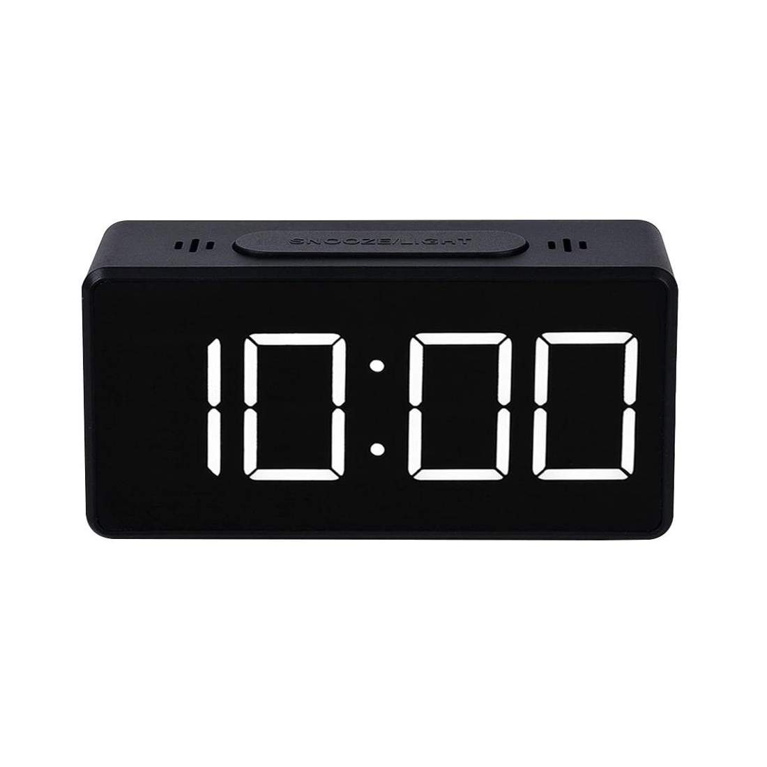 Digital Alarm Clock - Black