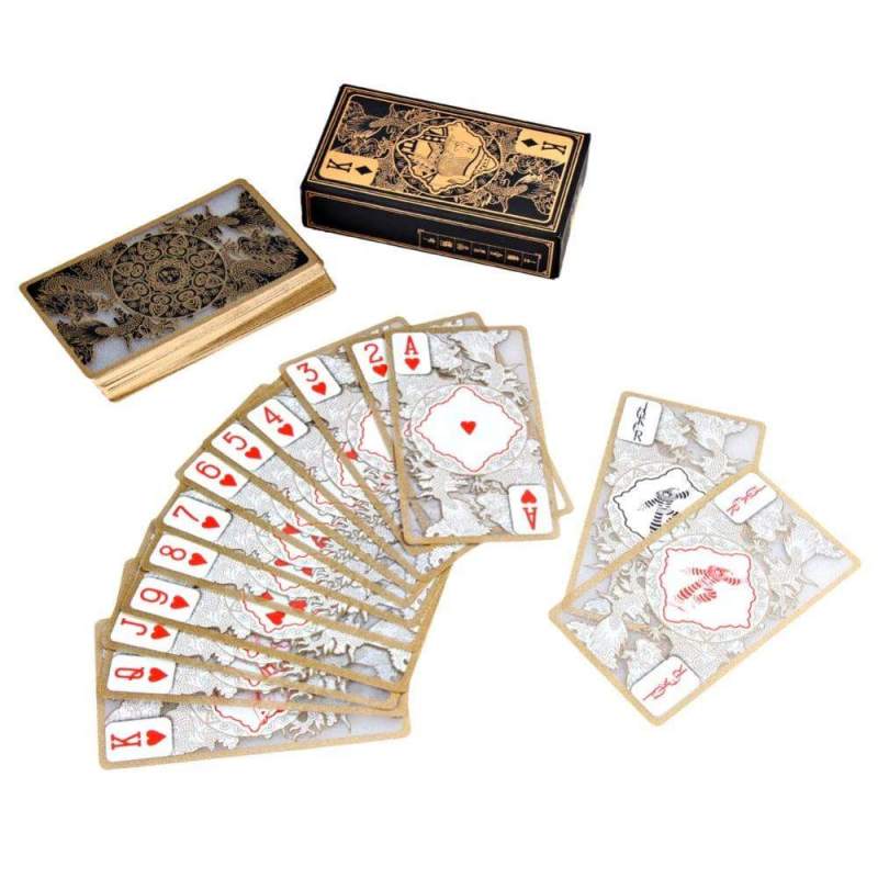 Vandtæt Spillekort i Transparent Design