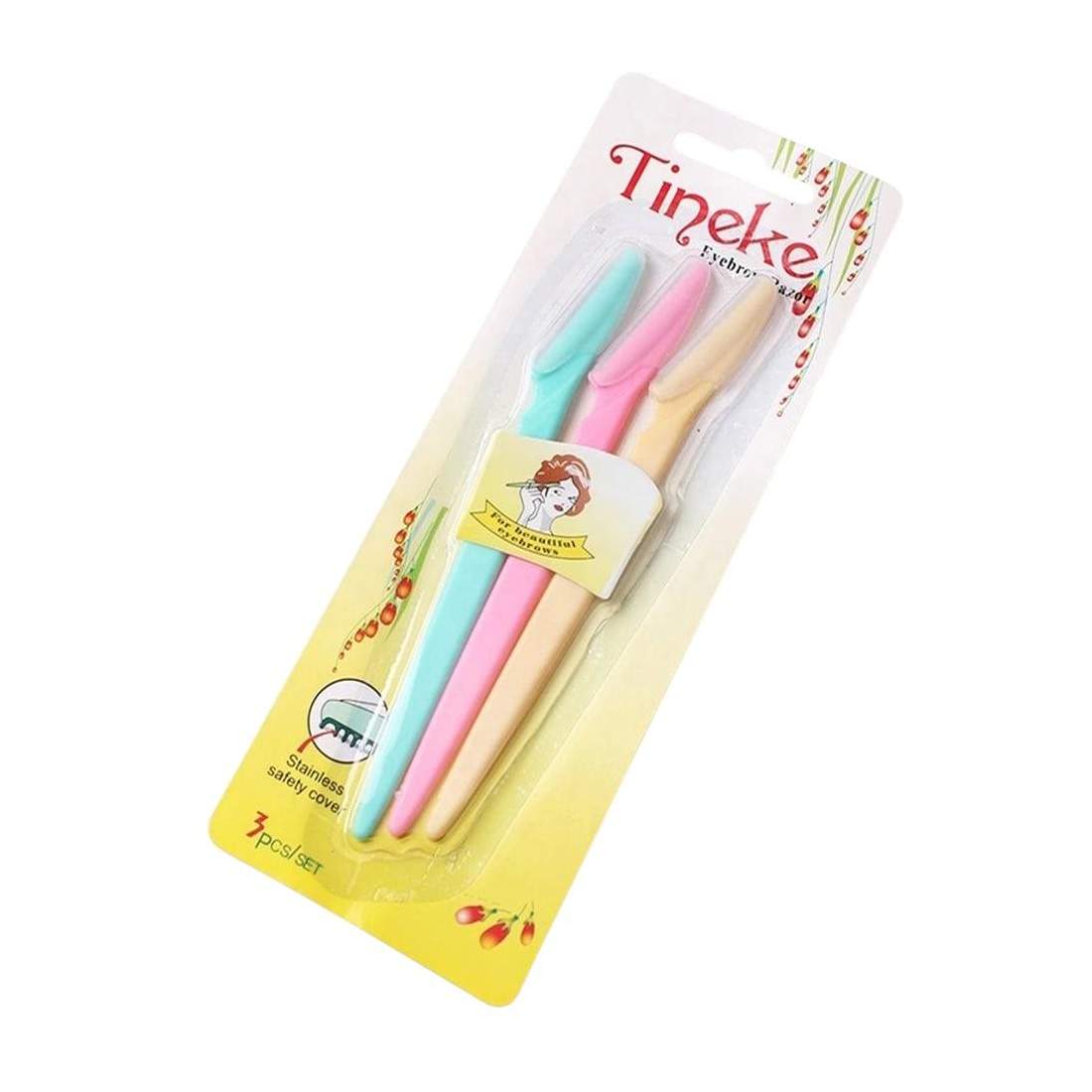 3-Pack Eyebrow Razor