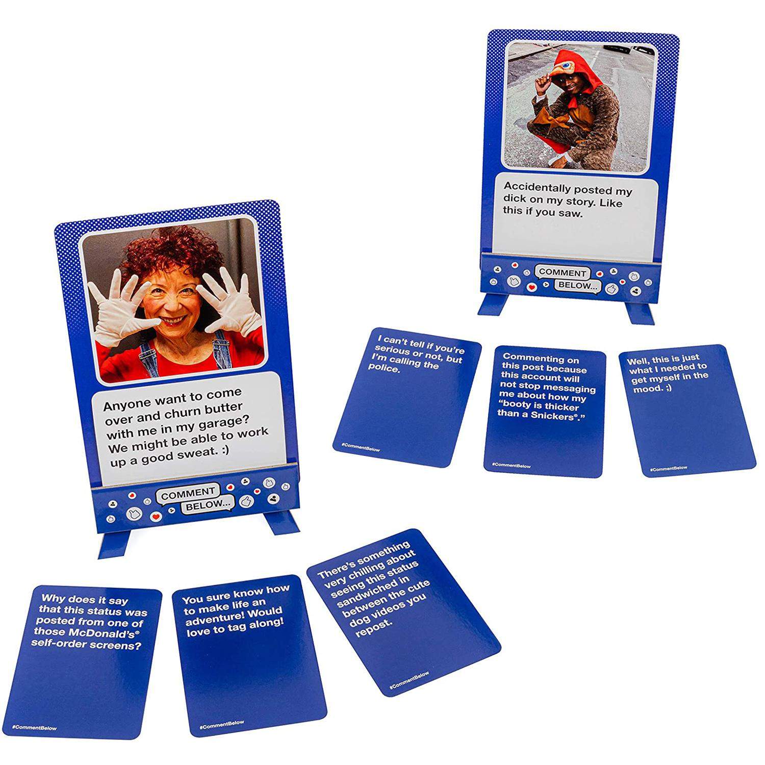 Comment Below - Party Game (ENG)