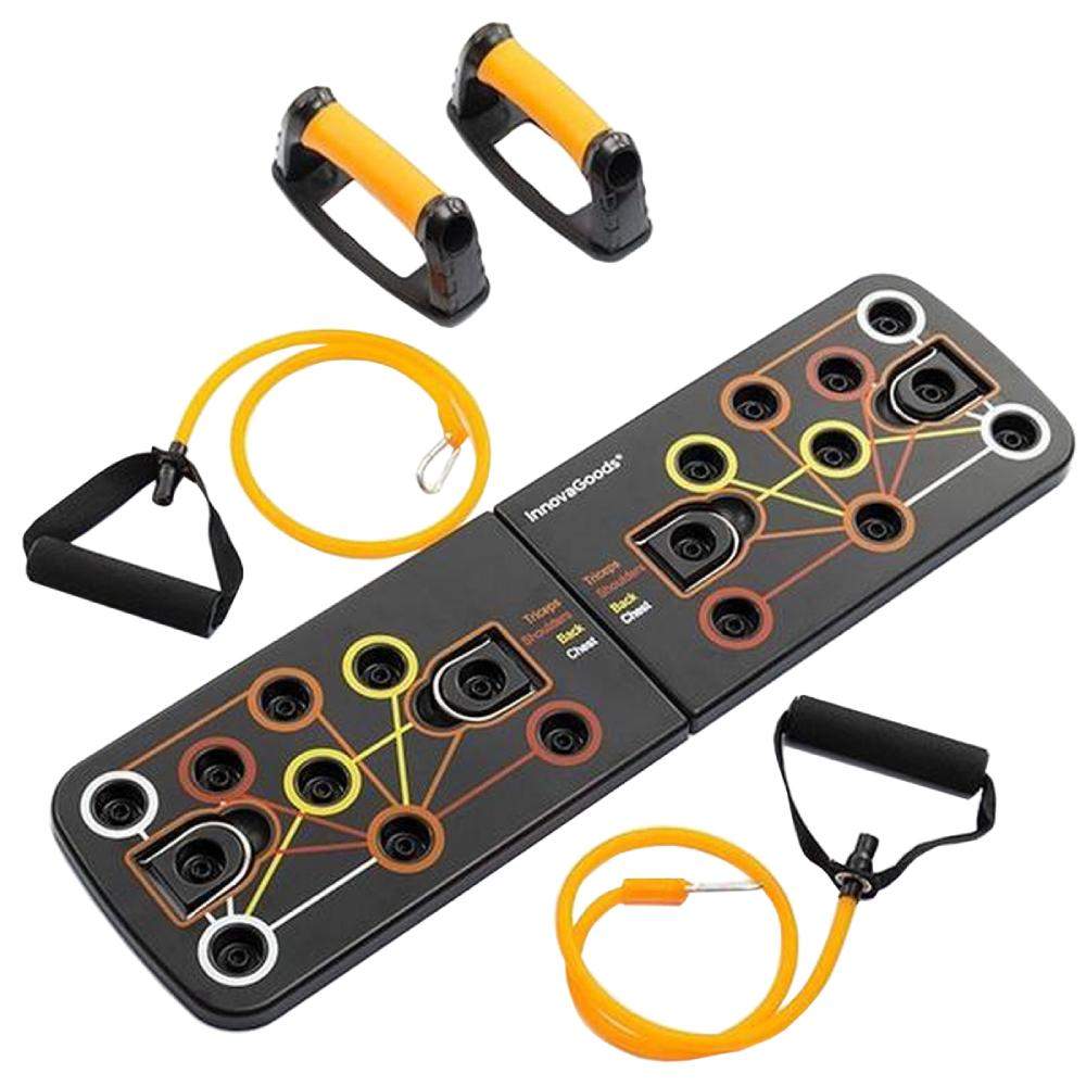 Workout Board with Exercise Bands