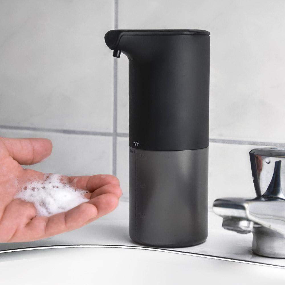 Foaming Soap Dispenser, Rechargeable - Black