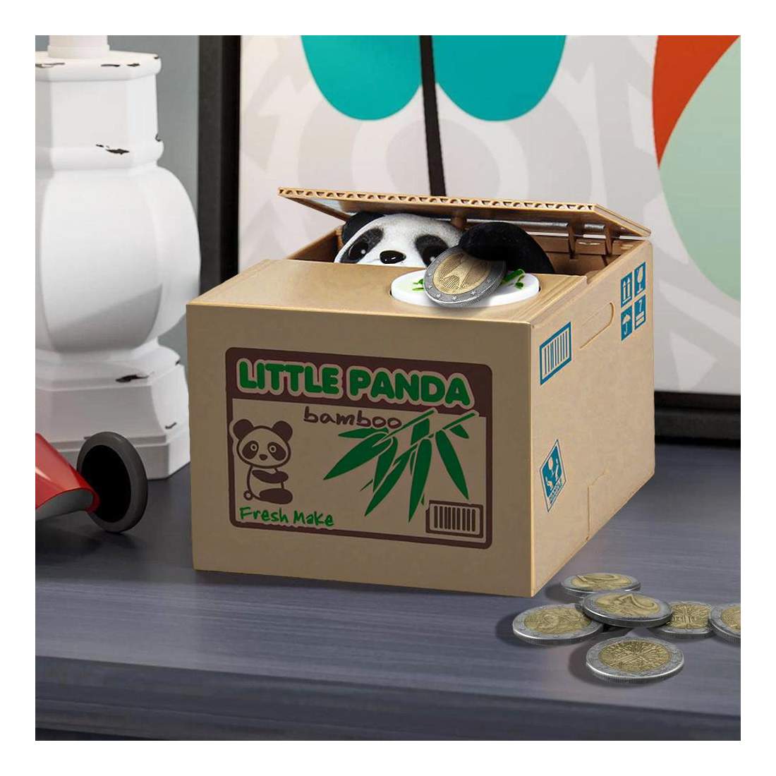 Electronic Piggy Bank - Panda Bank