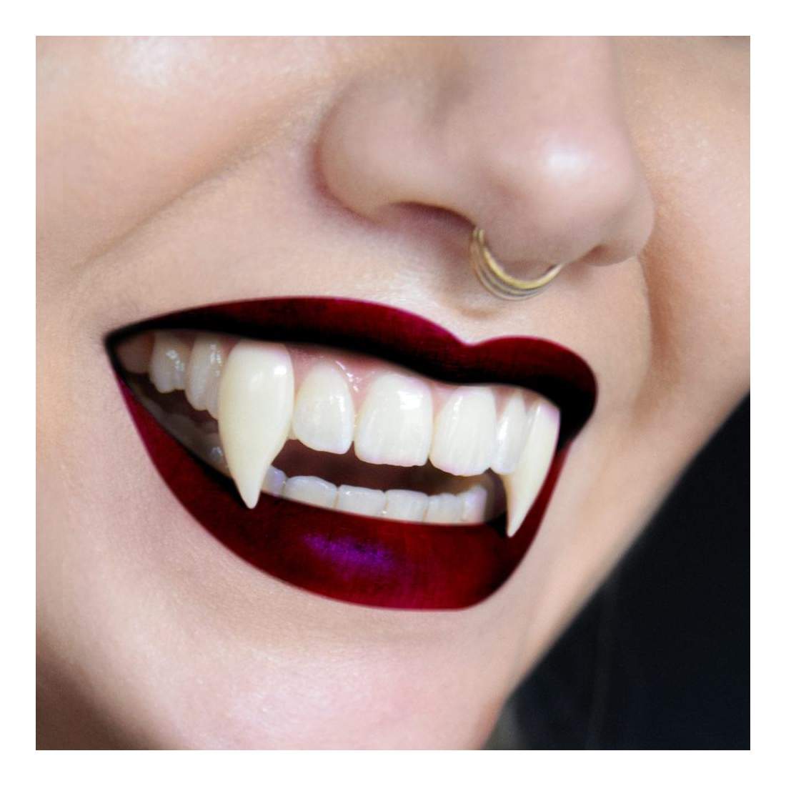 Vampire Teeth with Casting Compound