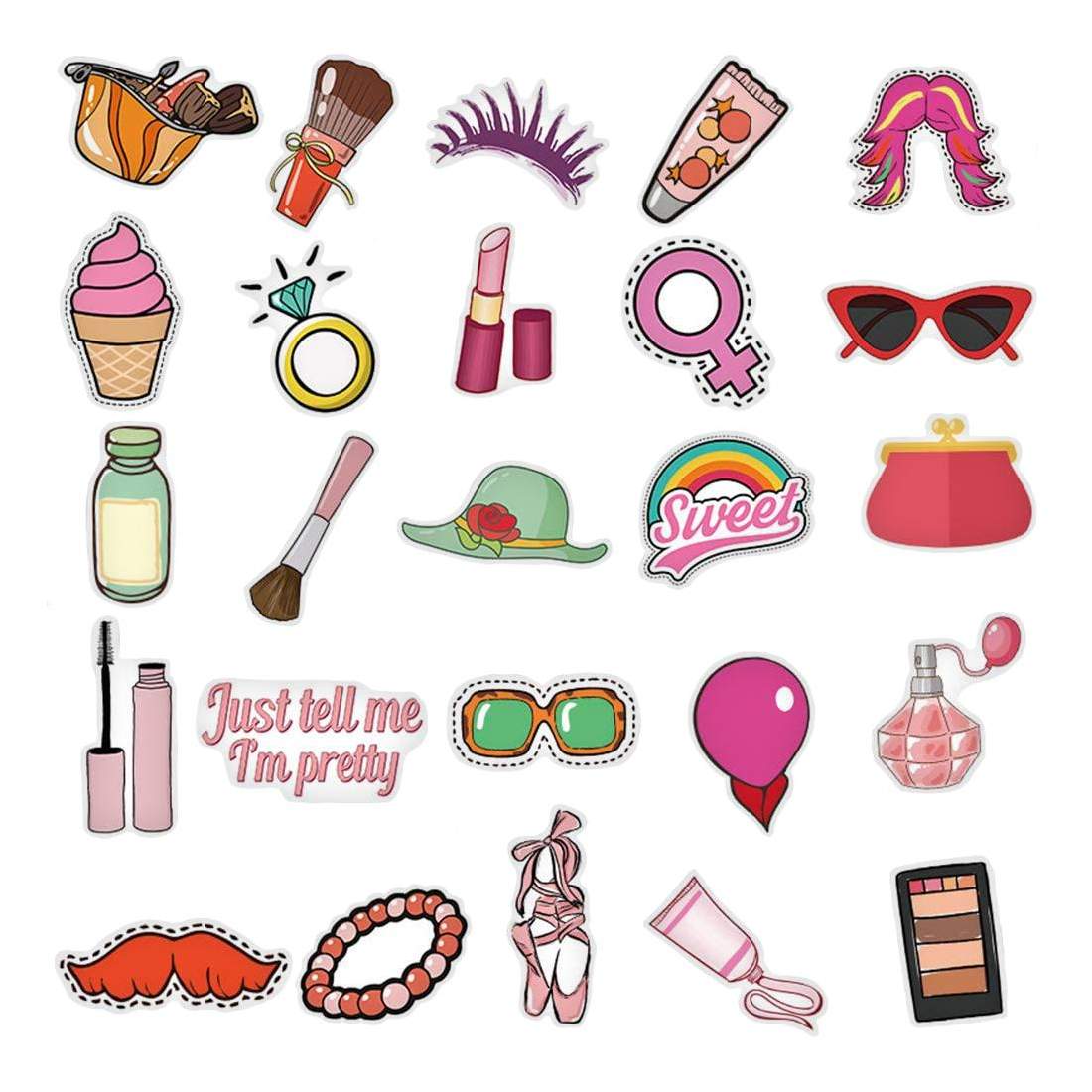 50x Stickers and Decals - VSCO Beauty | eStore