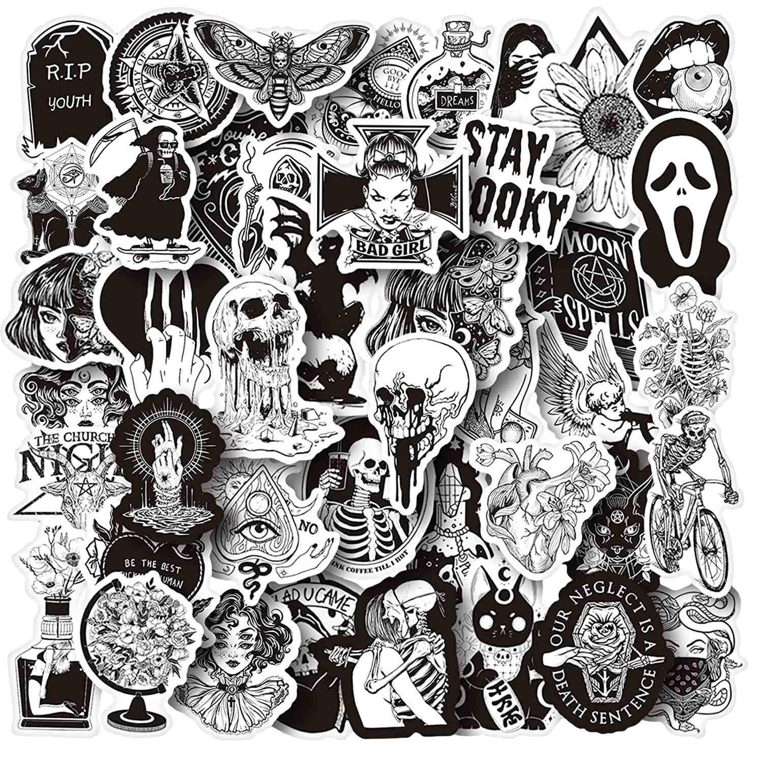 50x Tarrat ja Siirtokuvat - VSCO Goth