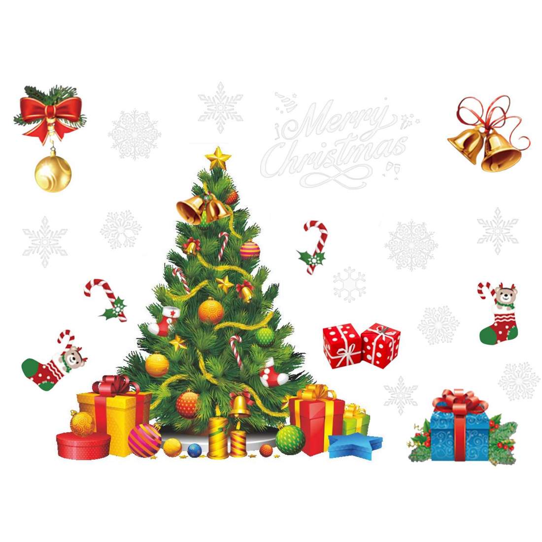 Sheet of Large Stickers - Christmas | eStore
