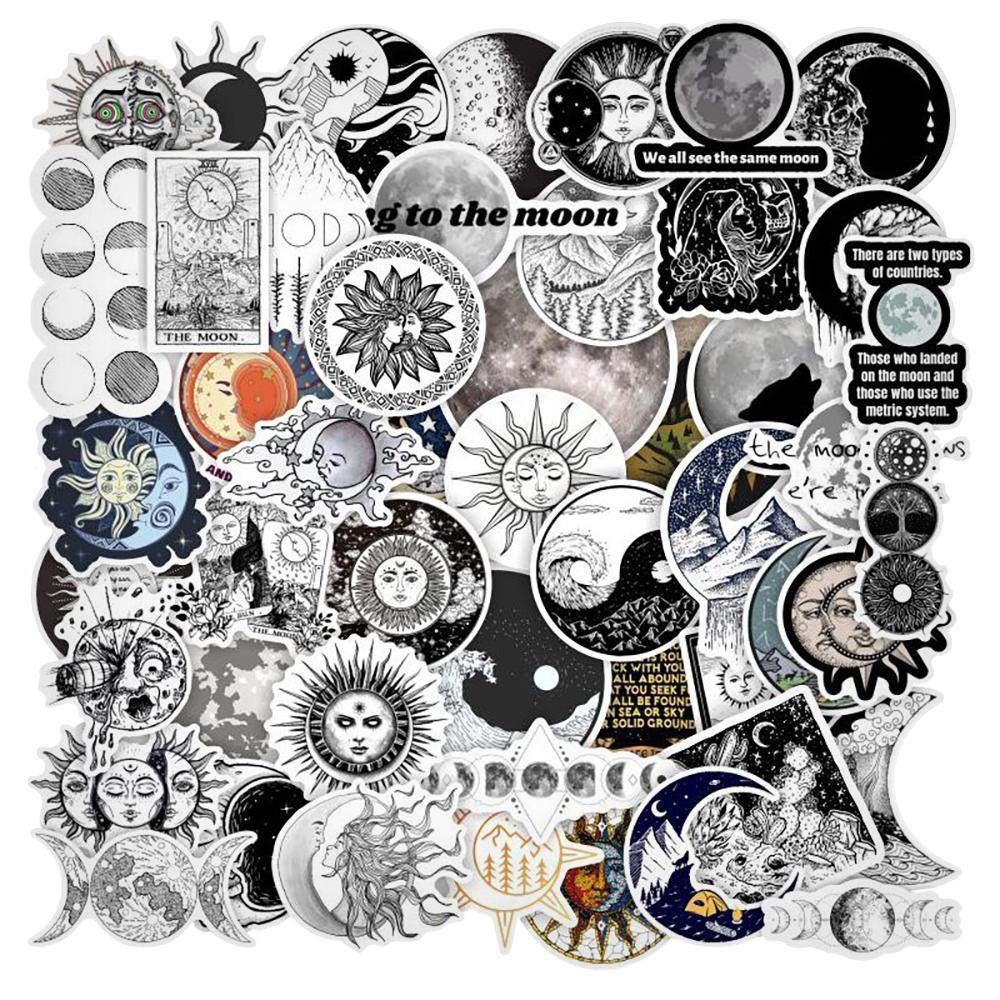 Pack of Stickers - Moon